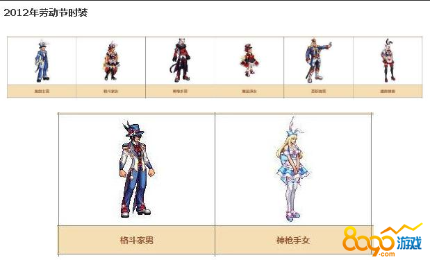 dnf历年耕耘套外观汇总 dnf2009-2021耕耘装扮外观大全-8090网页游戏